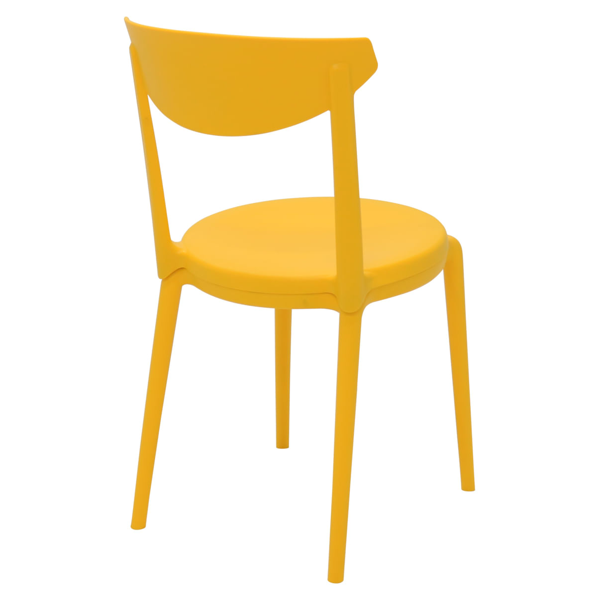 Cadeira Tramontina Luna em Polipropileno e Fibra de Vidro Amarelo ...