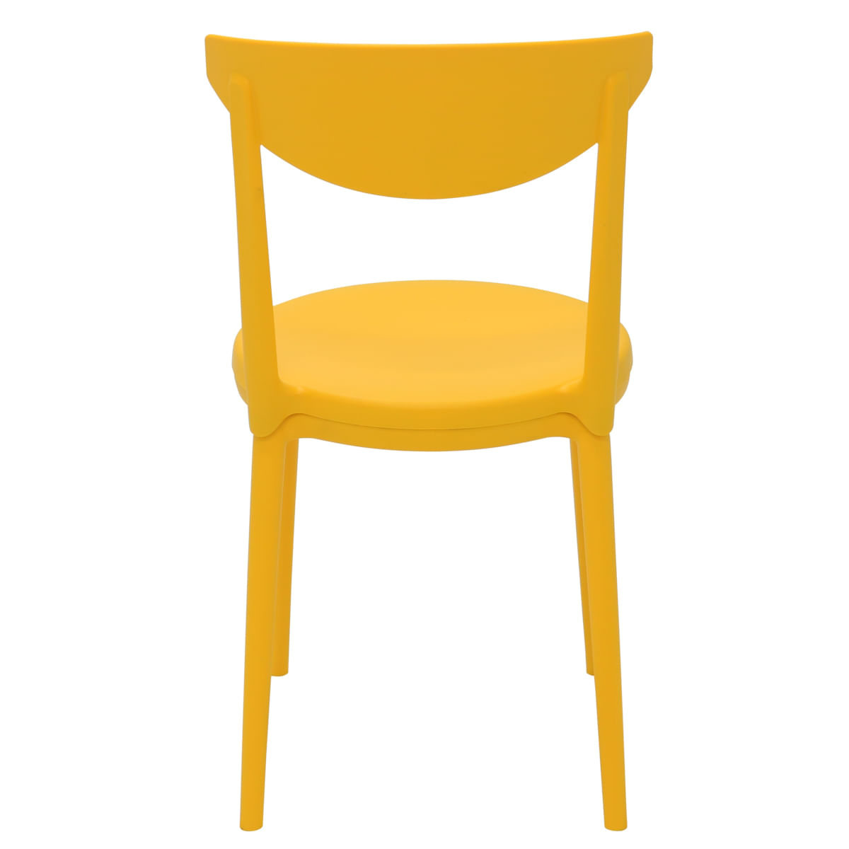 Cadeira Tramontina Luna em Polipropileno e Fibra de Vidro Amarelo ...