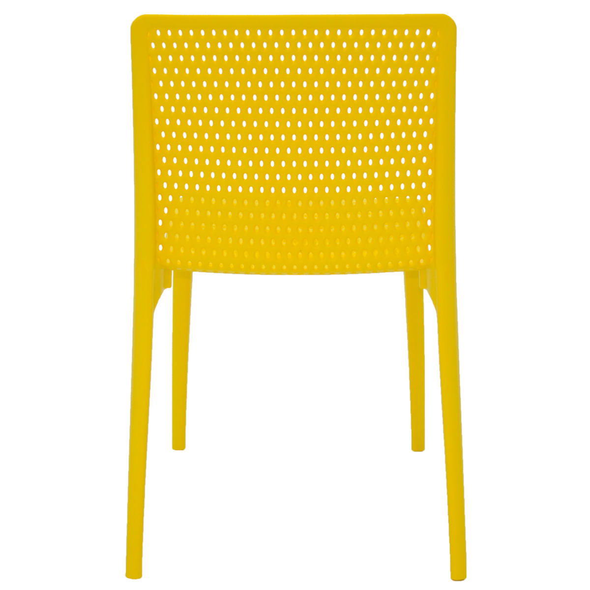 Cadeira Tramontina Isabelle em Polipropileno e Fibra de Vidro Amarelo ...