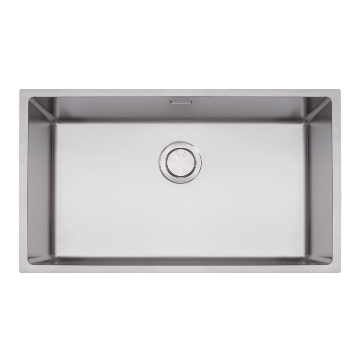 Cuba Tramontina Quadrum 70 em Aço Inox com Acabamento Scotch Brite 70 x ...