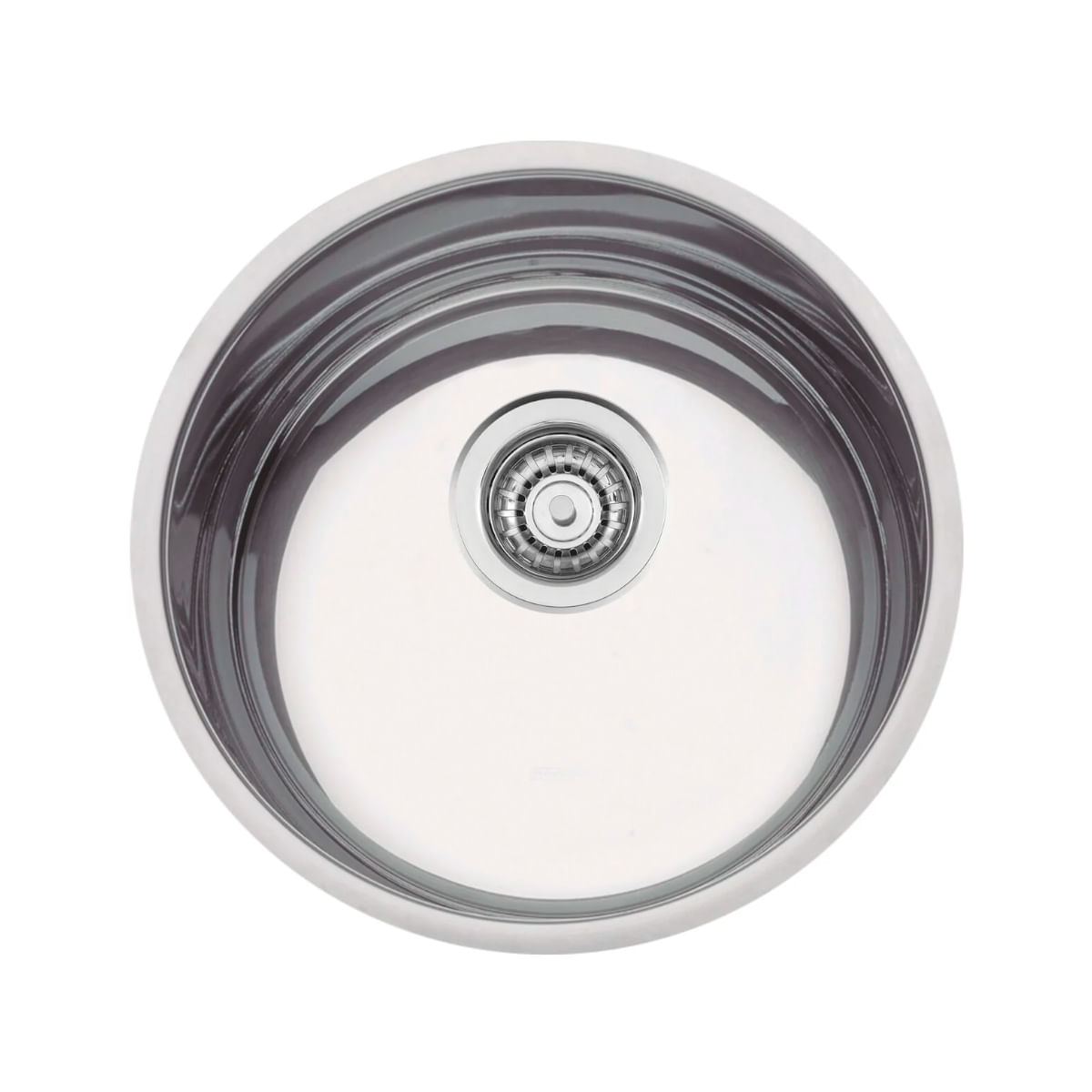 Cuba de Embutir Tramontina Luna 38 BL em Aço Inox Alto Brilho 38 cm ...